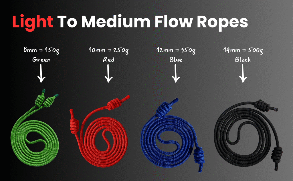 Flow Rope - Heavy Skipping Jump Ropes - Fitness Training