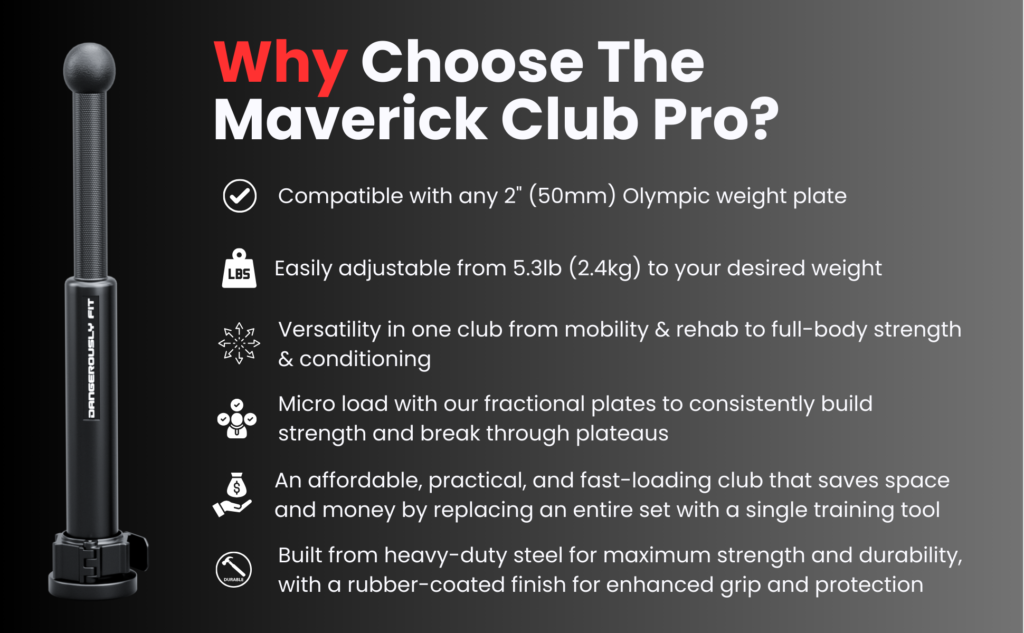 Adjustable Steel Club - Maverick Club Pro